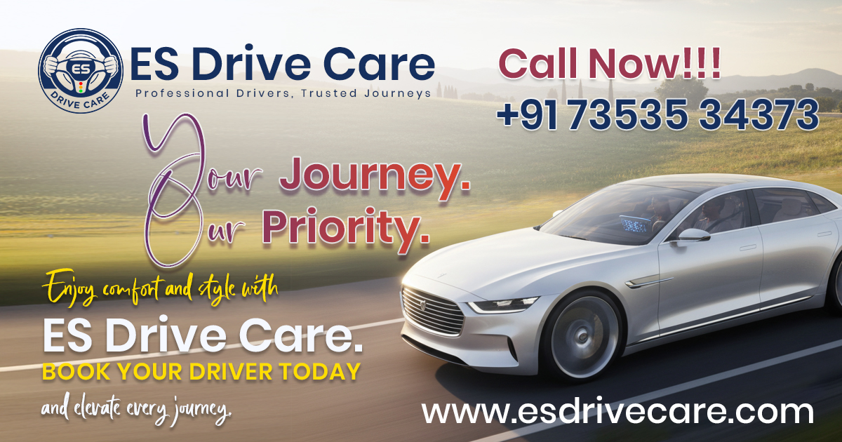 ES Drive Care | Premium Chauffeur & On-Call Driver Services in Mysuru ...